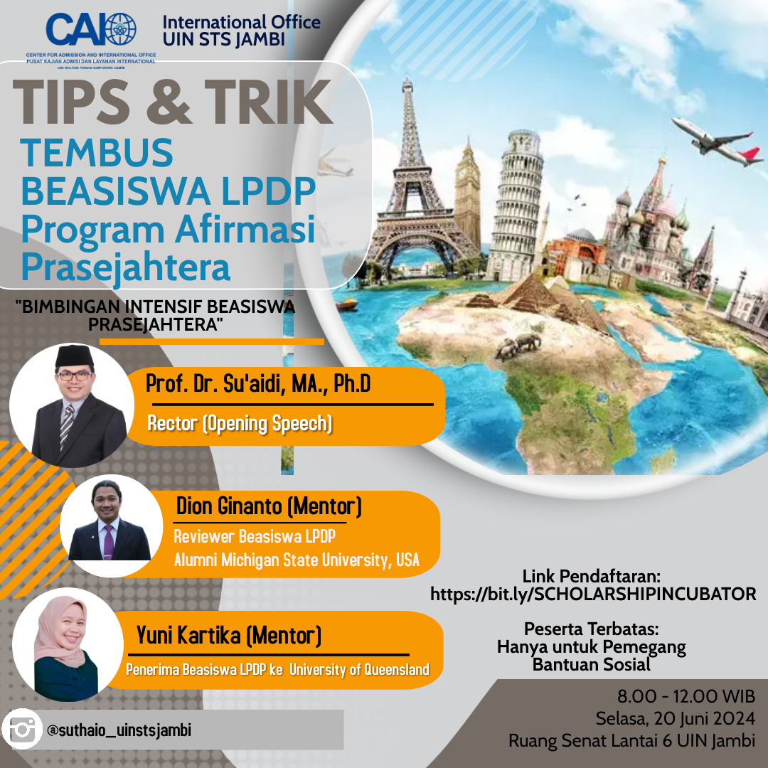 Coaching Clinic Tembus Beasiswa LPDP Program Afirmasi - Pusat Layanan ...